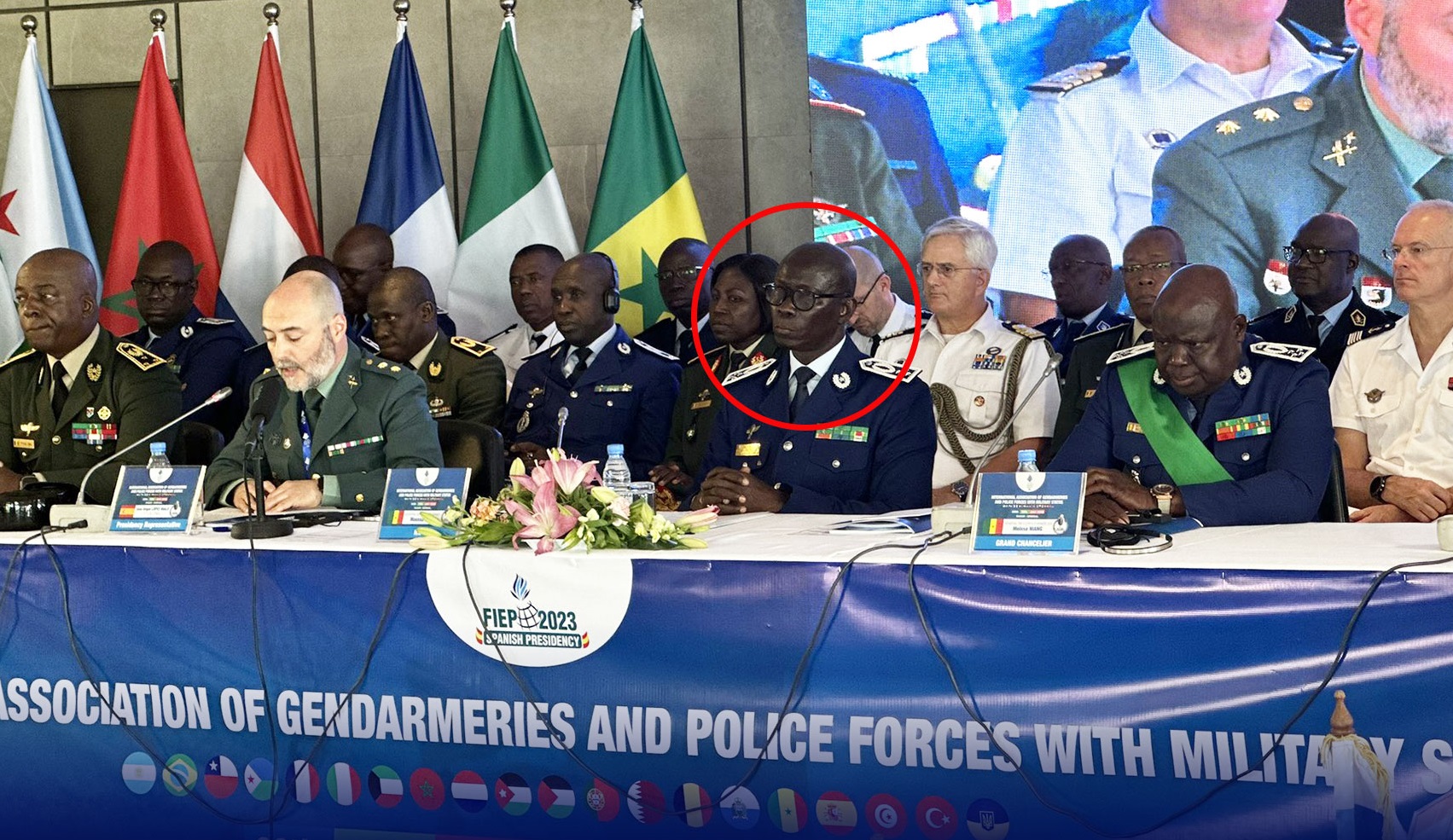 Général Moussa Fall, Haut commandant de la gendarmerie nationale ...